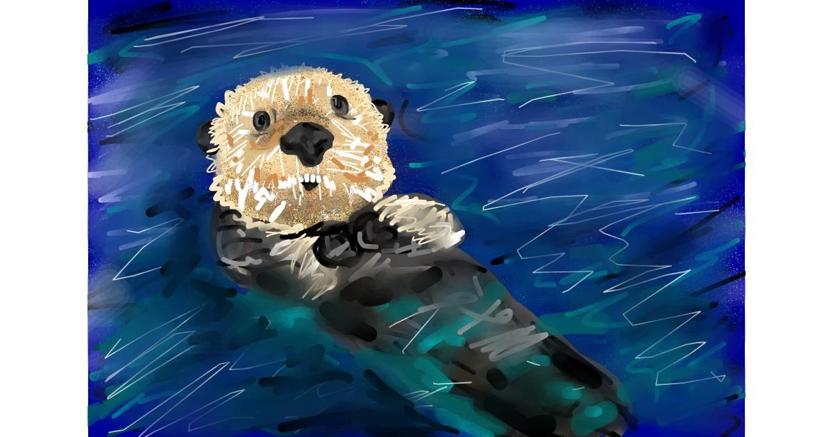 Watch Mia draw Otter!