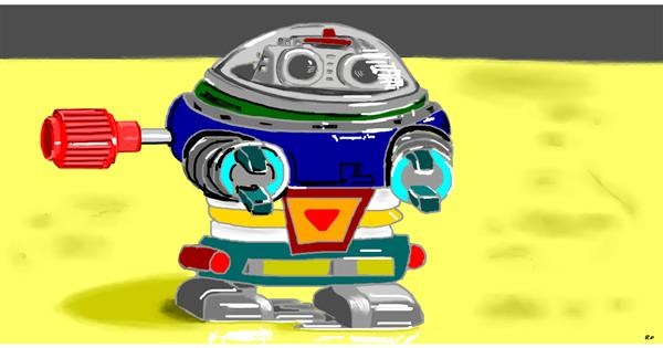 Robot - crteži: Galerija i upute za crtanje