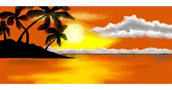 Drawing of Island by Debidolittle - Drawize Gallery!