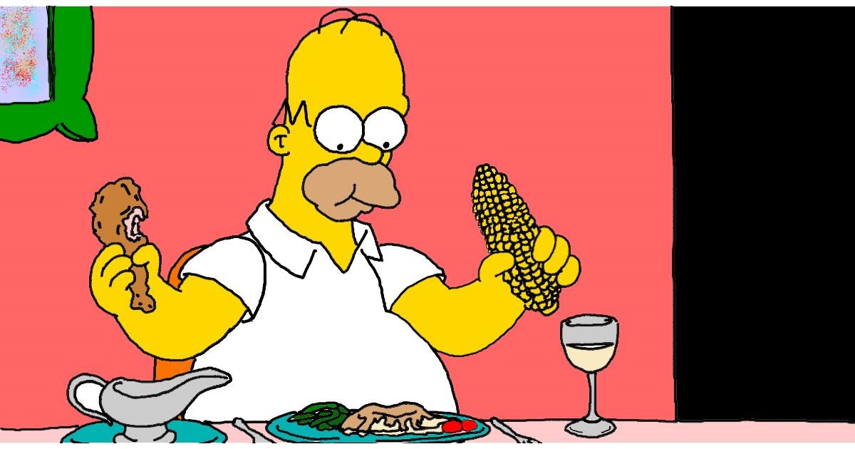 Watch InessA draw Corn!