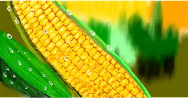 Corn Drawing - Gallery and How to Draw Videos!