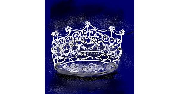 Drawing of Crown by Eclat de Lune - Drawize Gallery!