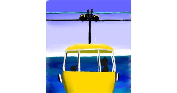 Drawing of Cable car by Joze - Drawize Gallery!