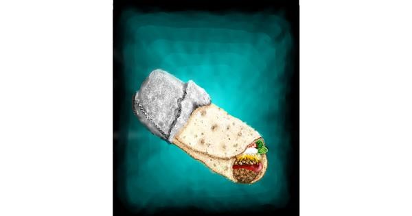 Drawing of Burrito by Mom E - Drawize Gallery!