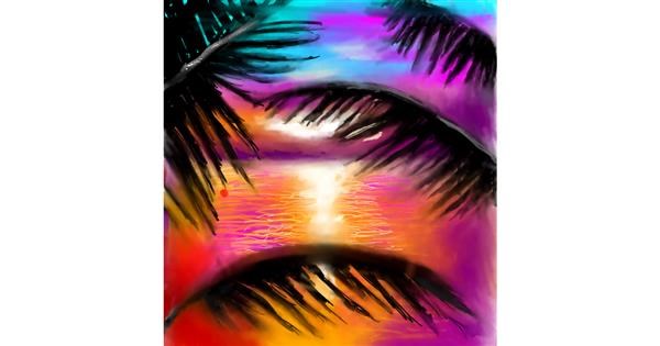 Drawing of Sunset by ⋆su⋆vinci彡 - Drawize Gallery!