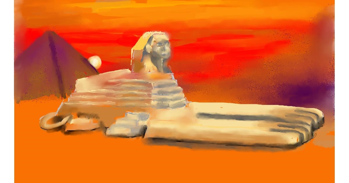 Watch SAM AKA MARGARET draw Sphinx!