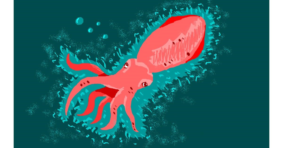 Watch Jojo draw Cuttlefish!