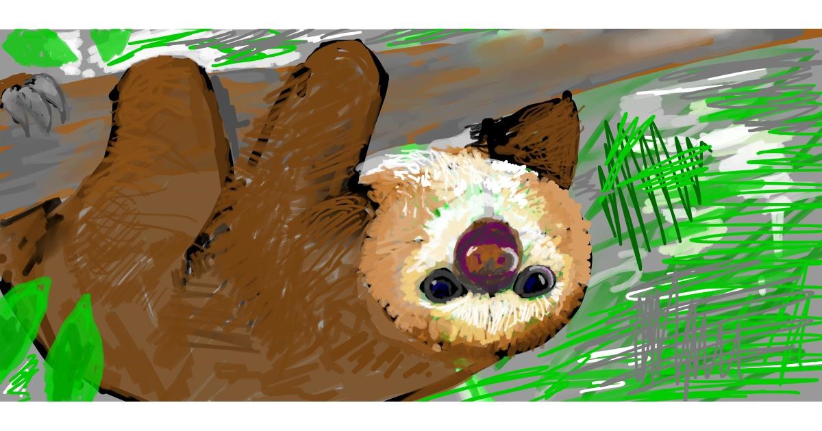 Watch Sample text draw Sloth!