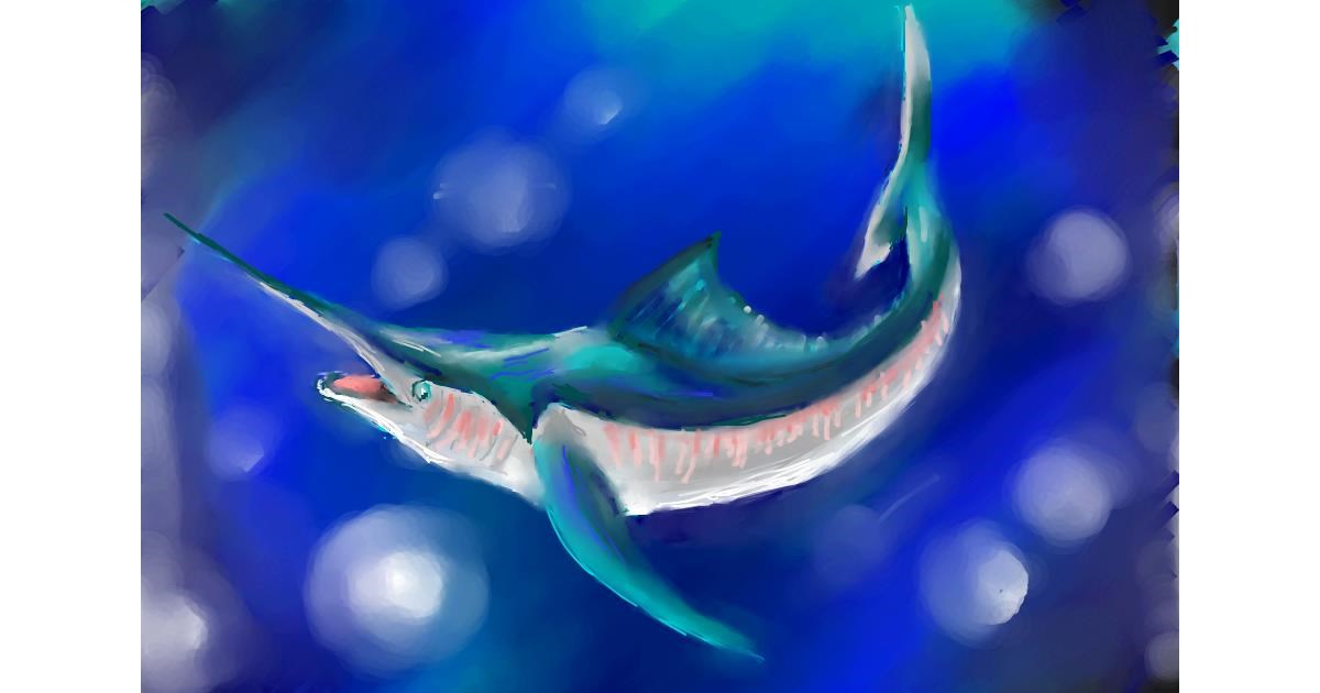 Drawing of Swordfish by luis - Drawize Gallery!
