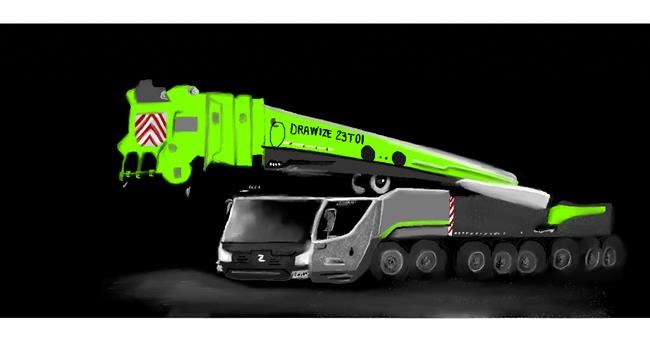 Drawing of Crane (machine) by Chaching - Drawize Gallery!