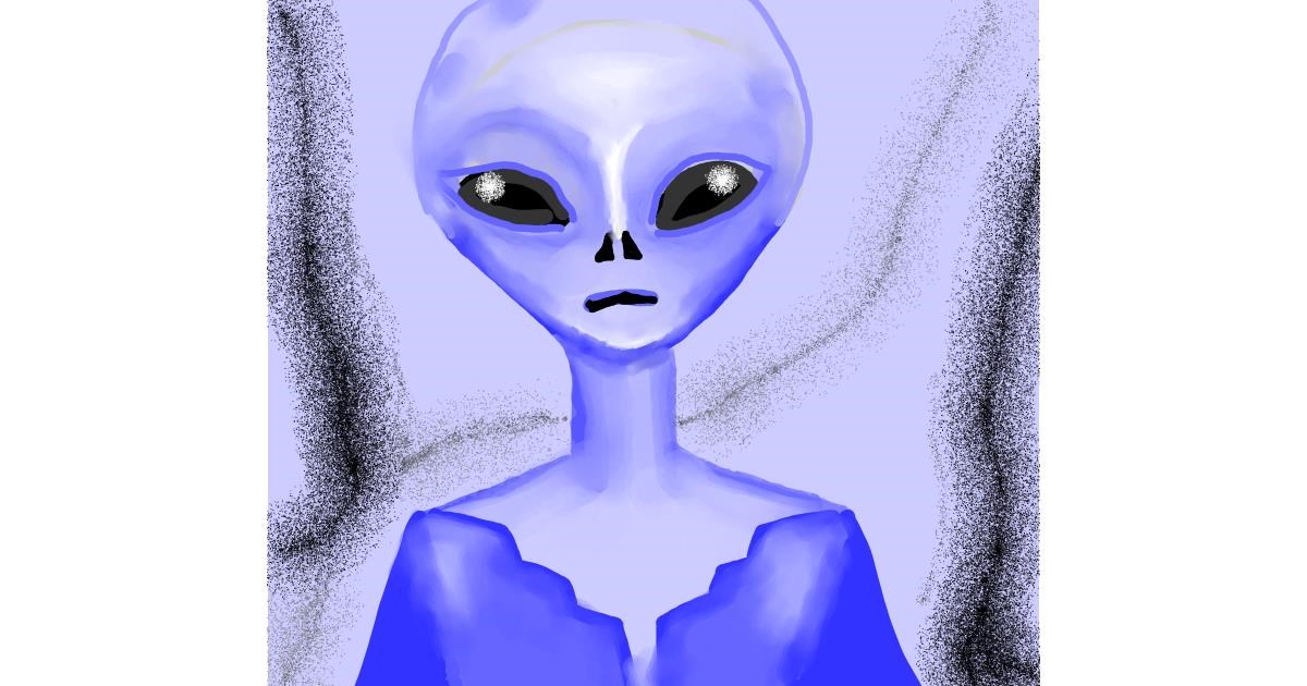 Watch Not.Old.Train draw Alien!