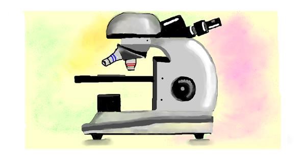 Drawing of Microscope by DebbyLee - Drawize Gallery!