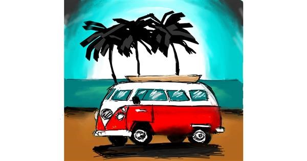 Drawing of Van by Sara - Drawize Gallery!