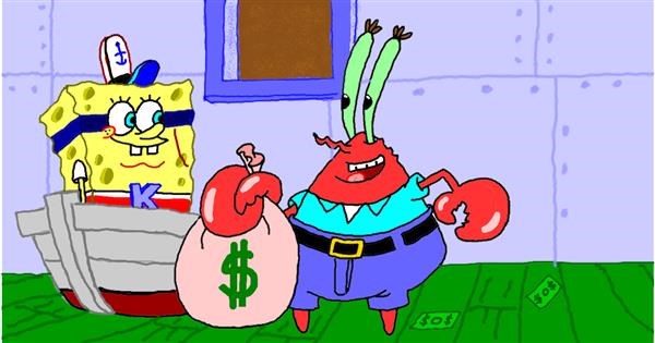 Spongebob Characters Mr Krabs