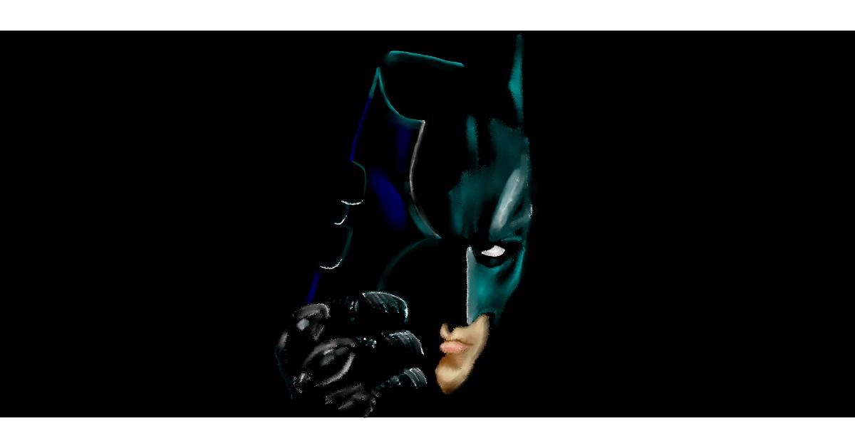 Watch Annie draw Batman!