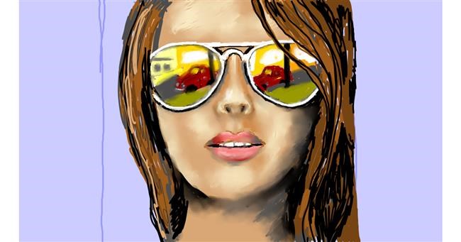 Sonnenbrille Zeichnung von SAM AKA MARGARET - Drawize Galerie!