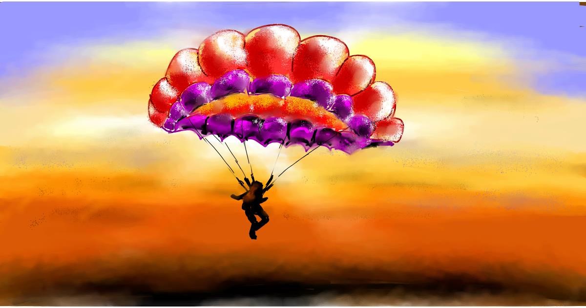 Parachute Drawing - Gallery and How to Draw Videos!