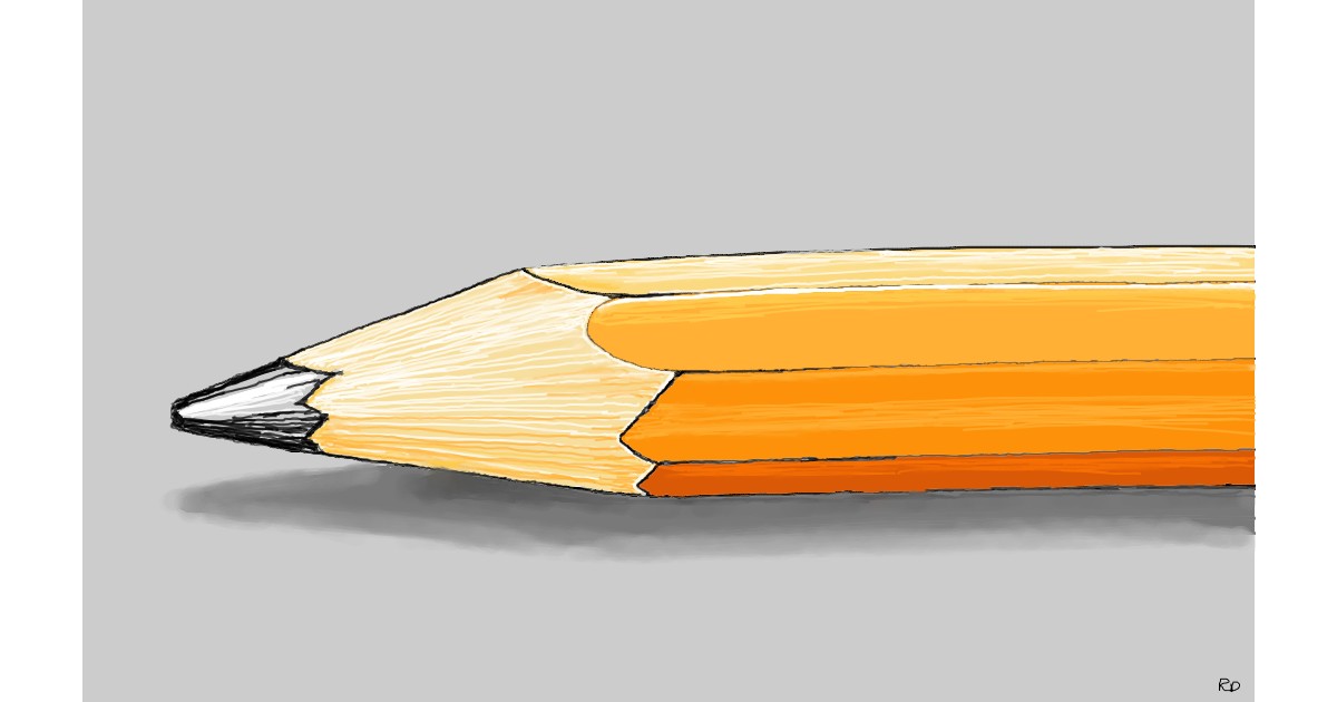 Watch flowerpot draw Pencil!