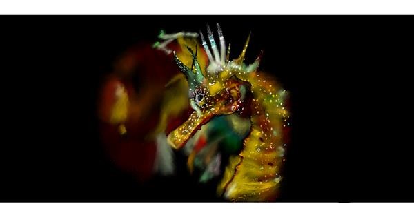 Drawing of Seahorse by Chaching - Drawize Gallery!