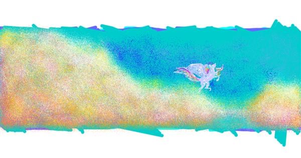 Oblak - crtež od autora: 7y3e1l1l0o§ - Drawize galerija!