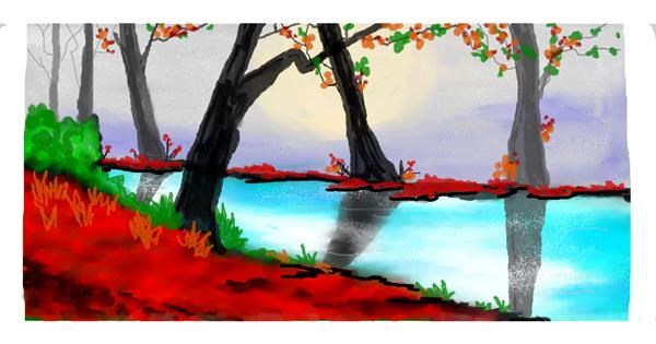 Drawing of River by DebbyLee - Drawize Gallery!