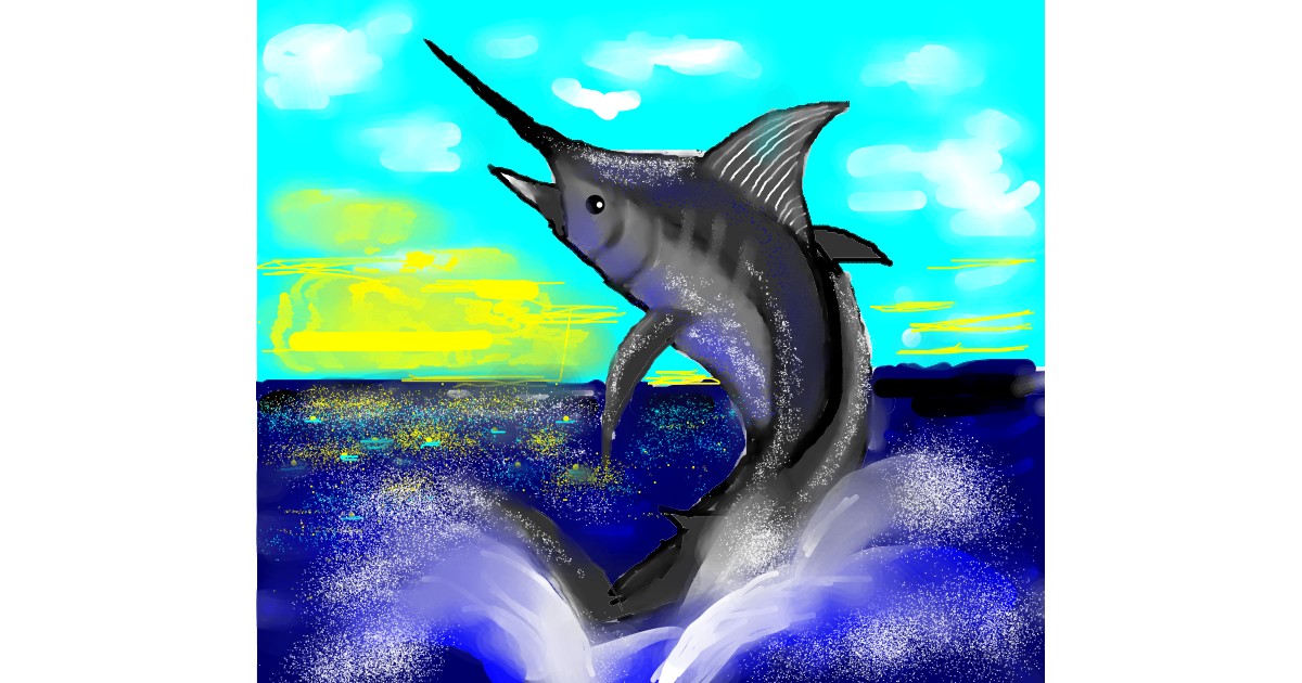 Watch Dexl draw Swordfish!