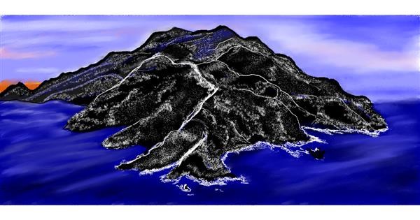 Drawing of Island by Chaching - Drawize Gallery!