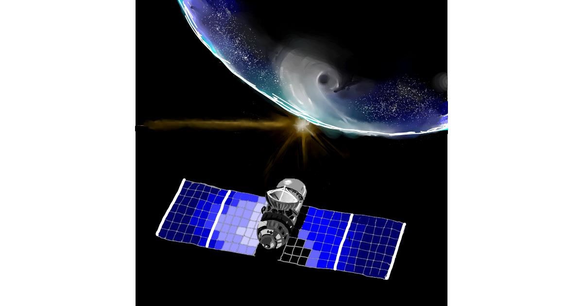 Satellite Drawing - Gallery and How to Draw Videos!