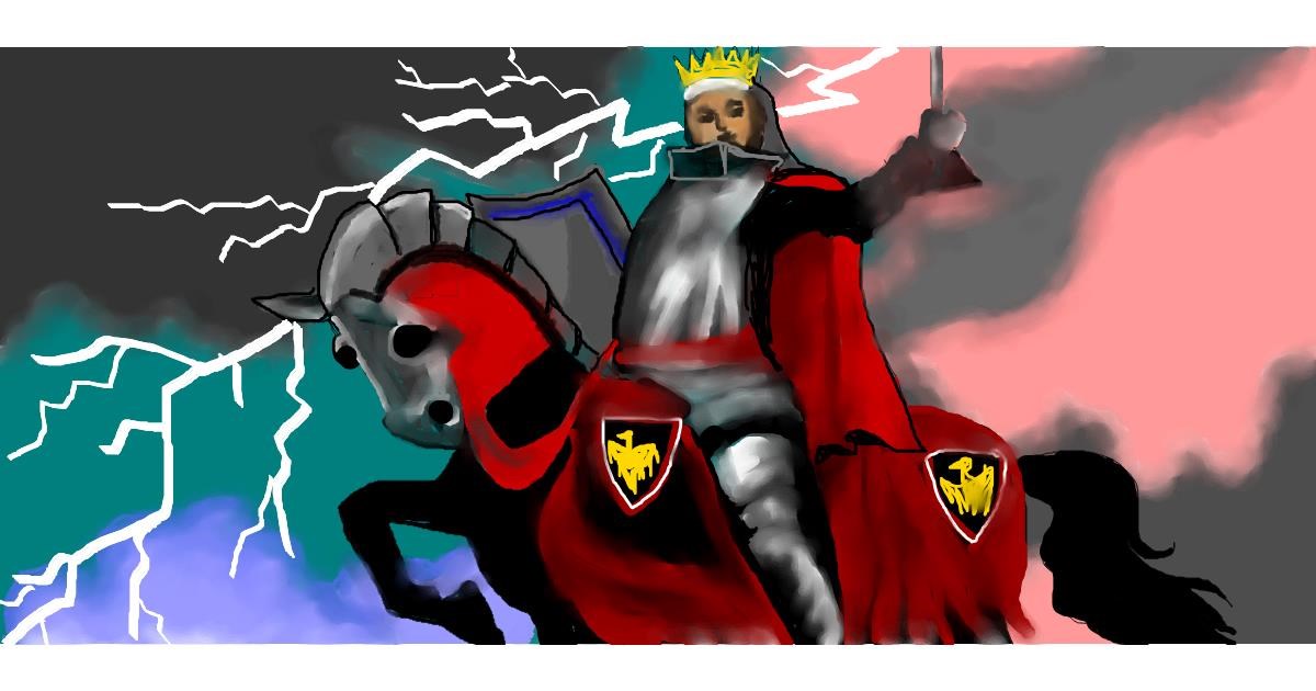 Watch DebbyLee draw Knight!