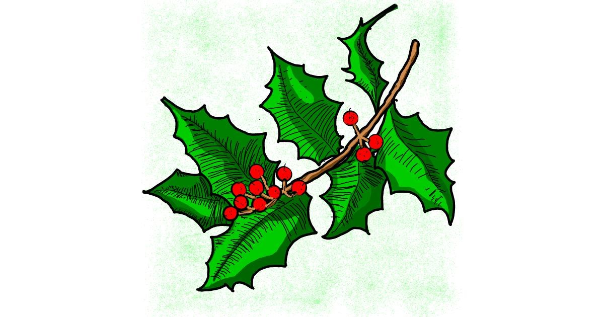 Sehen Sie, wie bronze Dunlin Mistel zeichnet!