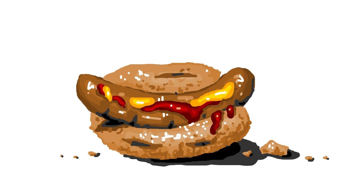 Pogledajte kako FISH crta Hotdog!