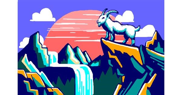 Drawing of Goat by Vulpix - Drawize Gallery!