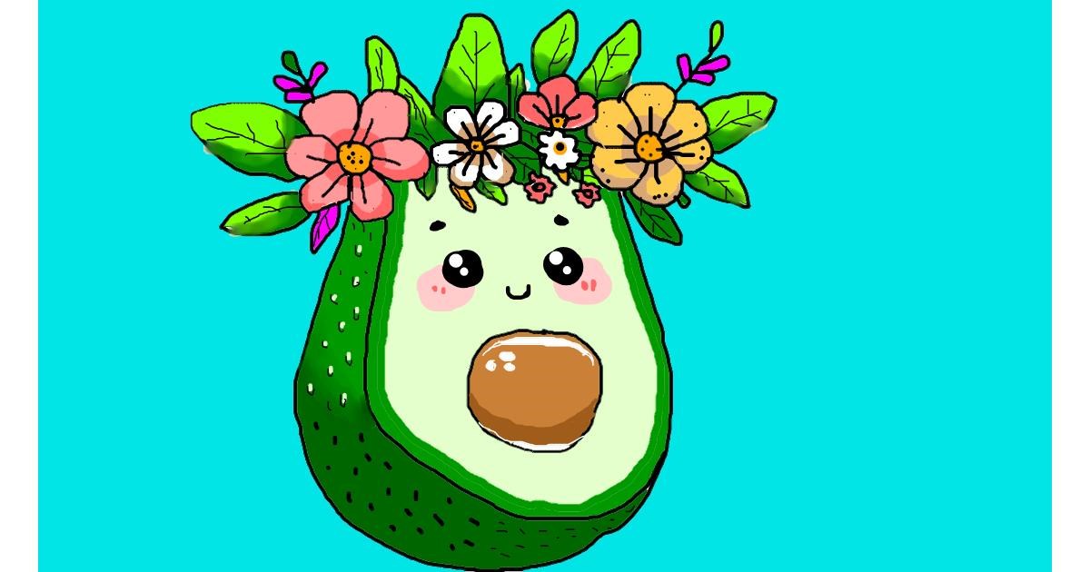 Watch Karely draw Avocado!
