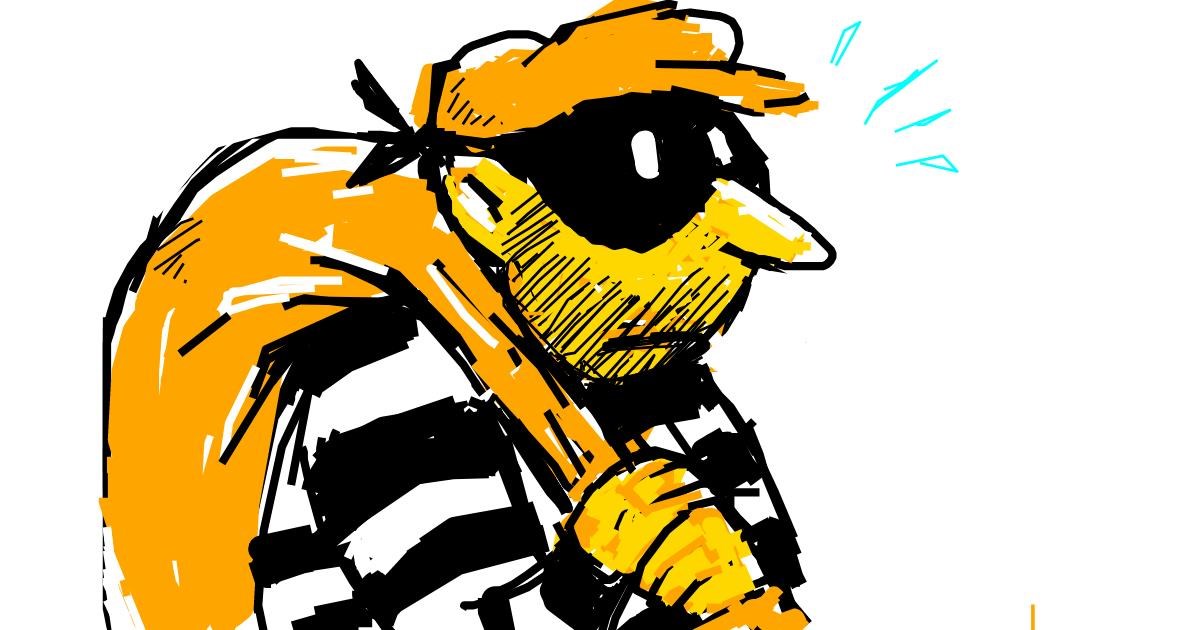 Drawing of Burglar by Derp - Drawize Gallery!