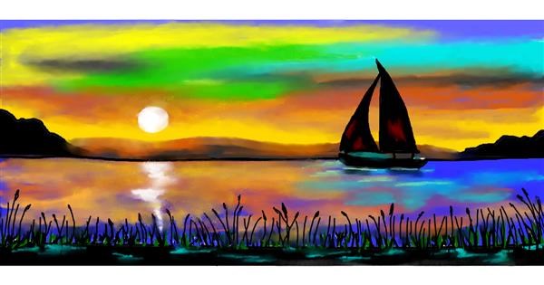 Brod - crtež od autora: Debidolittle - Drawize galerija!