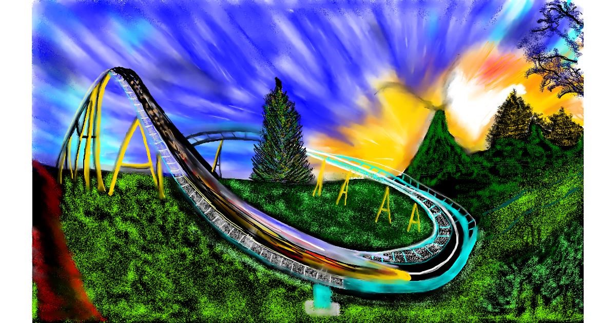 Watch Çhåching draw Roller coaster!