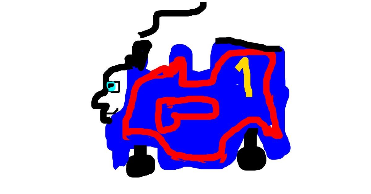 Drawing of Train by CATastrophic companion - Drawize Gallery!