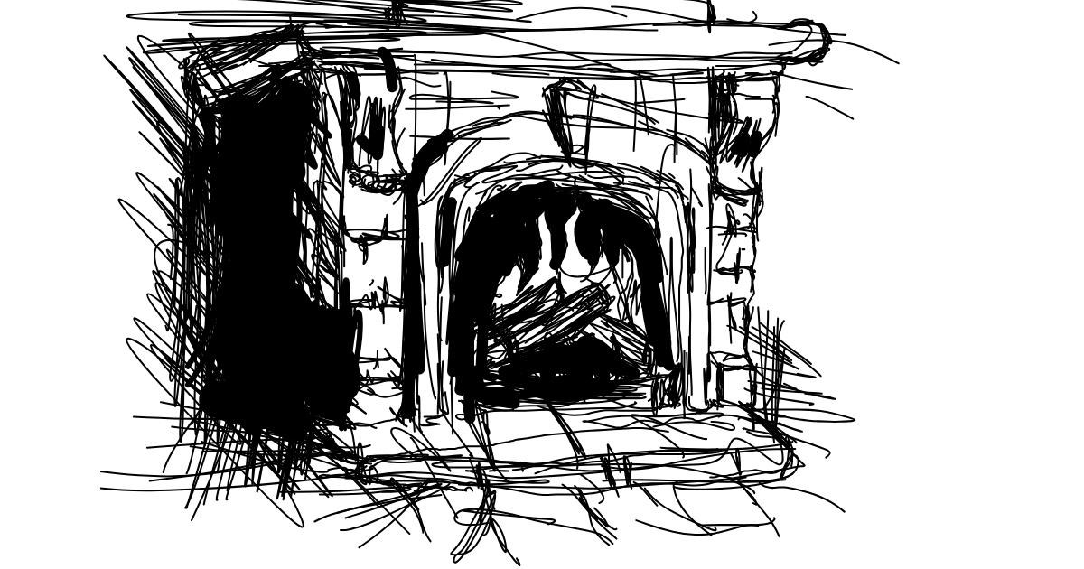 Watch Dazai draw Fireplace!