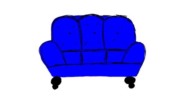Drawing of Couch by chillyD - Drawize Gallery!