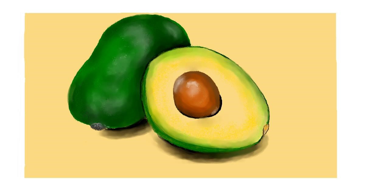 Watch DebbyLee draw Avocado!