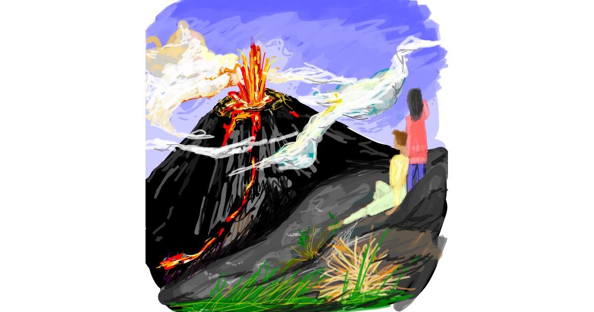Watch Soh draw Volcano!