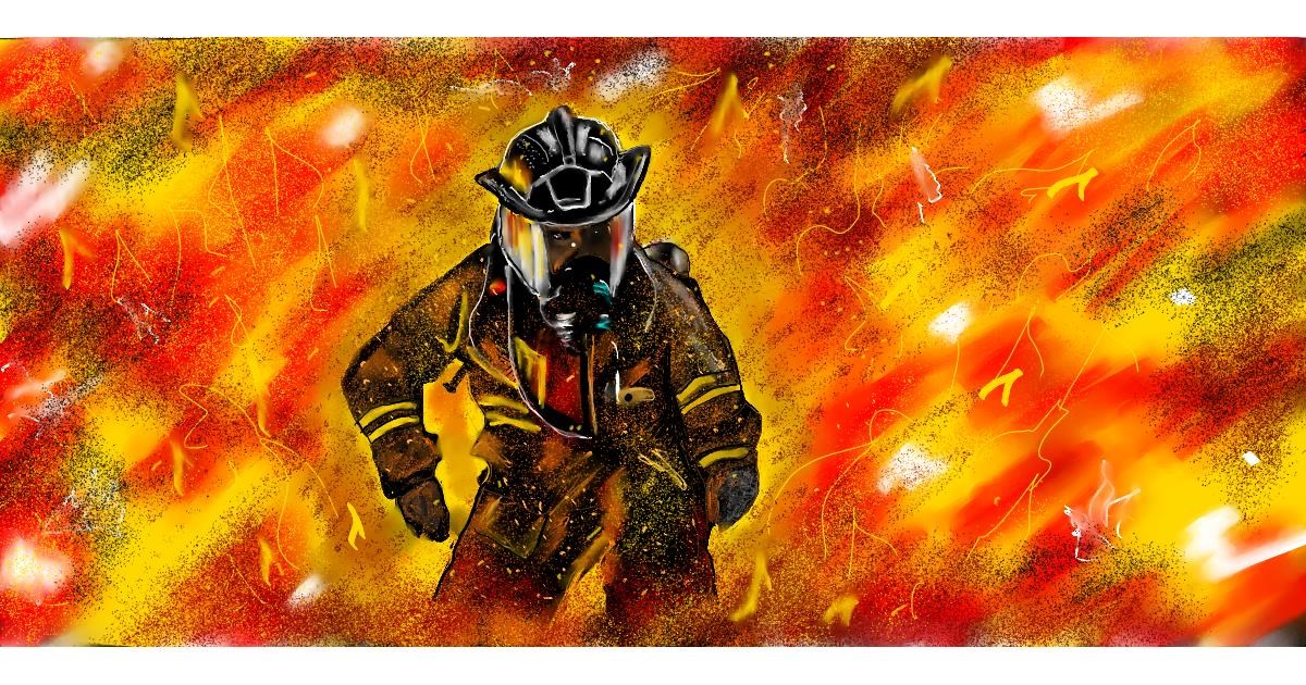 Watch Chaching draw Firefighter!