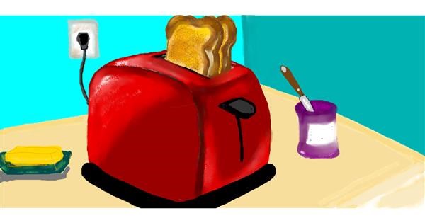 Drawing of Toaster by Debidolittle - Drawize Gallery!