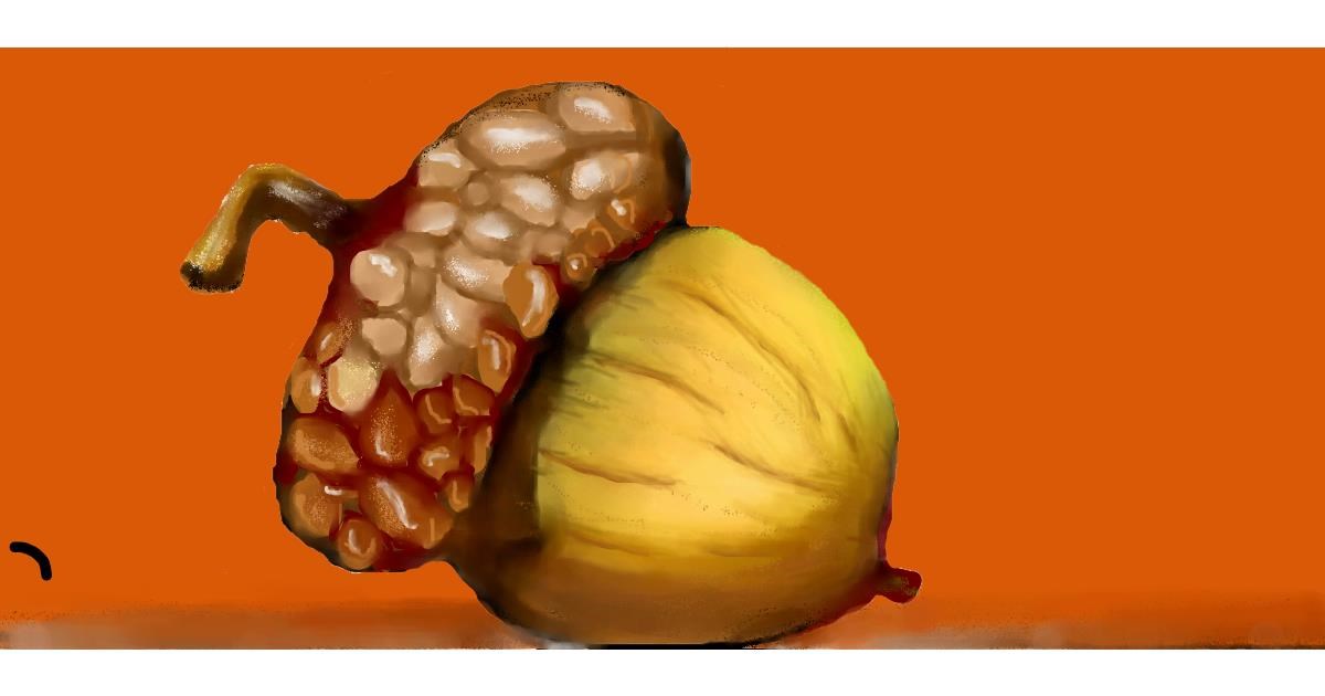 Watch Gri draw Acorn!