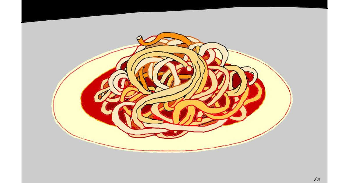 Watch flowerpot draw Spaghetti!
