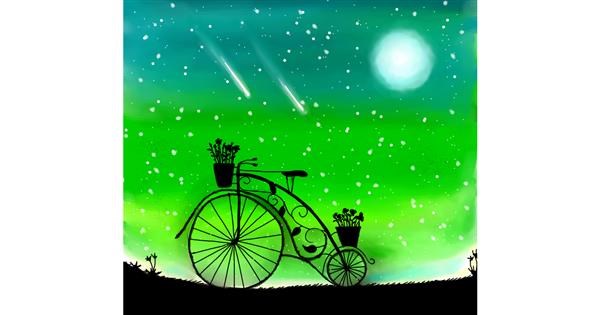 Drawing of Bicycle by Abeer-Irza - Drawize Gallery!