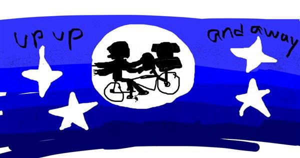 Drawing of Bicycle by Mary - Drawize Gallery!