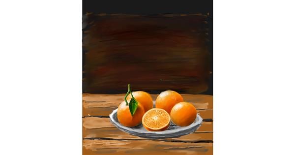 Drawing of Orange by Andromeda - Drawize Gallery!