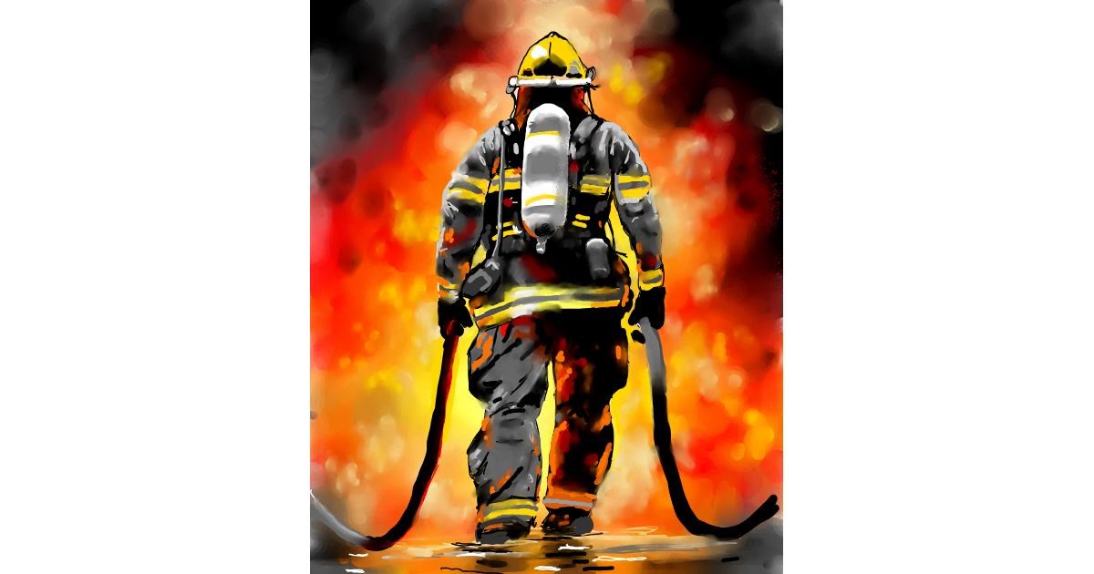 Watch Яandi draw Firefighter!