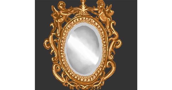 Drawing of Mirror by Joze - Drawize Gallery!